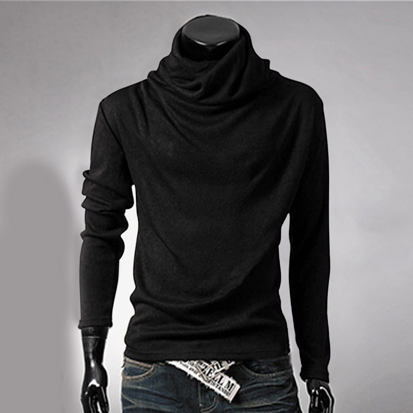 Awdenio Sweaters for Men Turtleneck Sweater Slim Fit Turtle Neck Men's ...