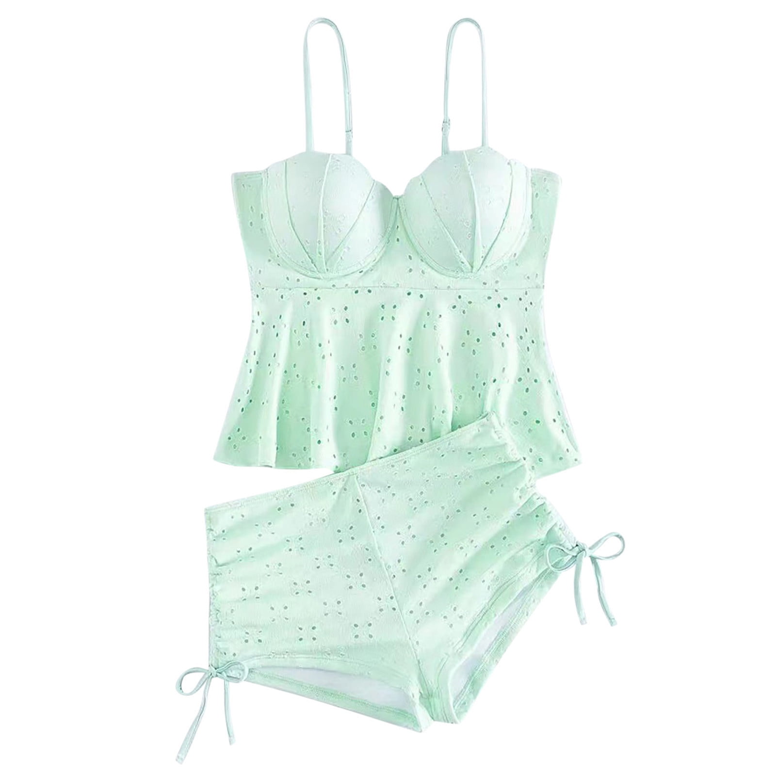 Awdenio Tankini Swim Tops for Women 2024 Ladies Fashion Bikini Set ...