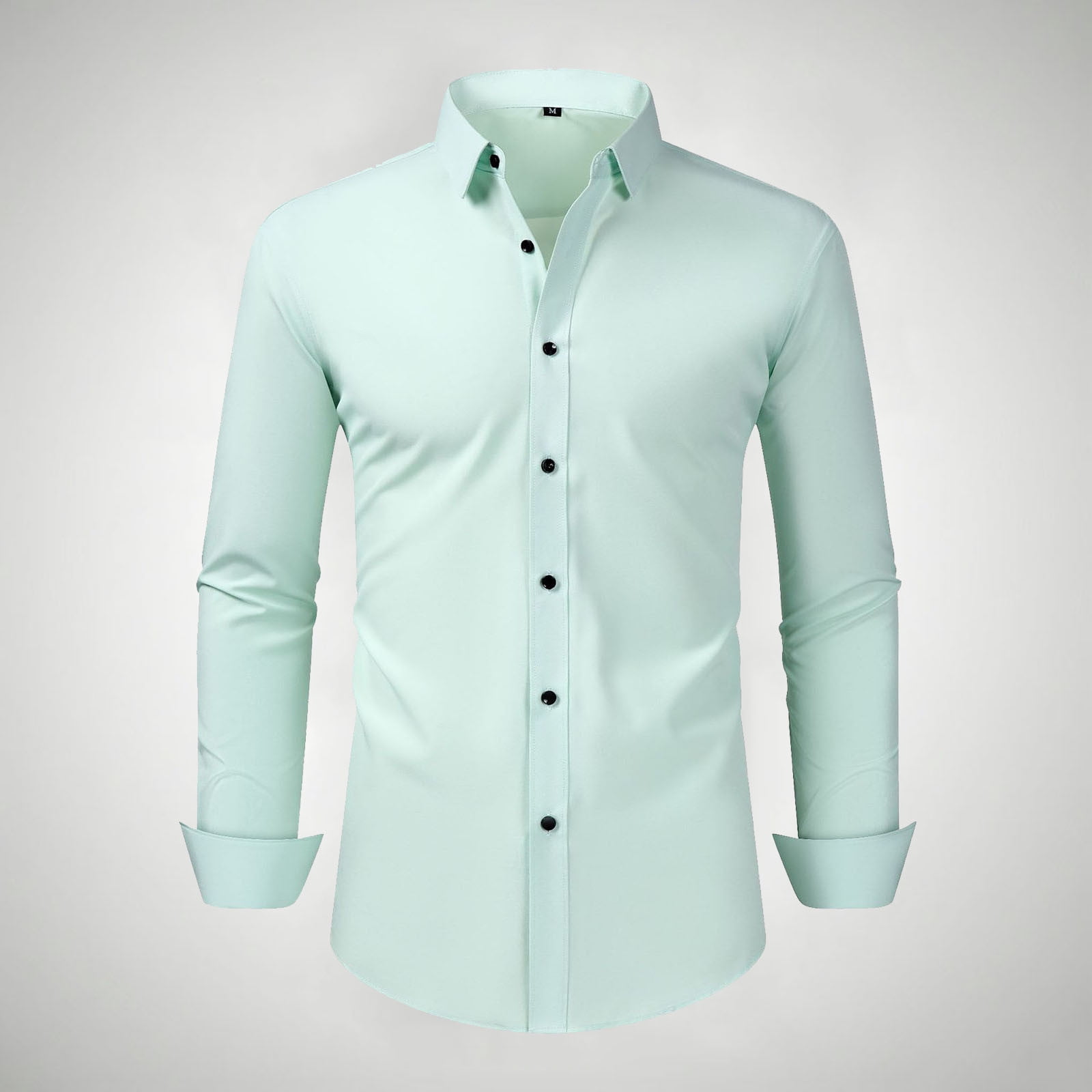 Awdenio Tshirts Shirts for Men Regular Fit Stretch Stain Shield Long ...