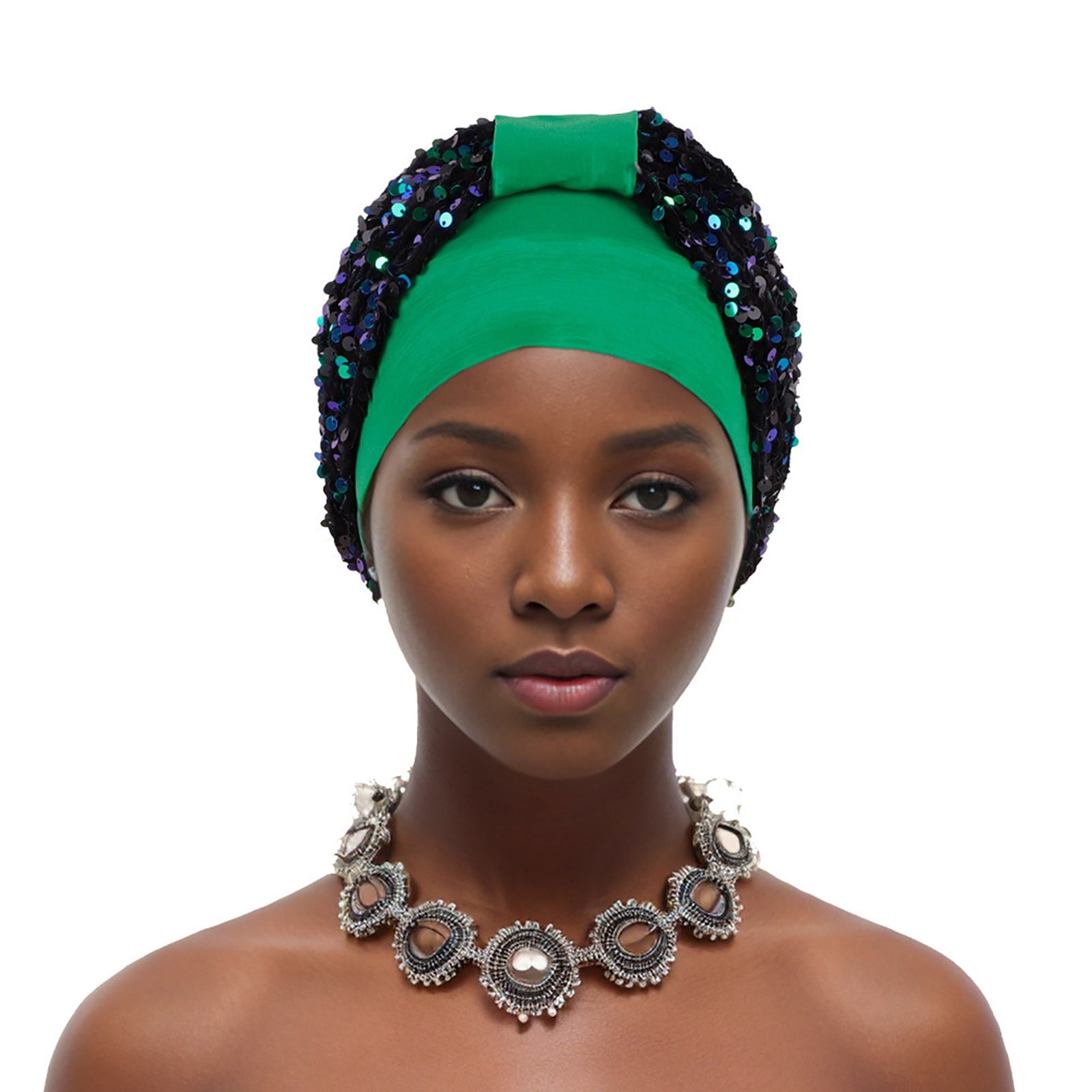 Awdenio Turban Head Wraps for Women African Pattern Knot Headwrap ...