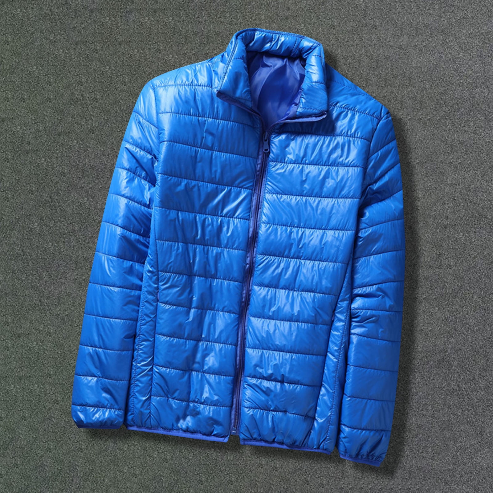 Awdenio Winter Jackets for Men Lightweight Packable Accent Puffer ...