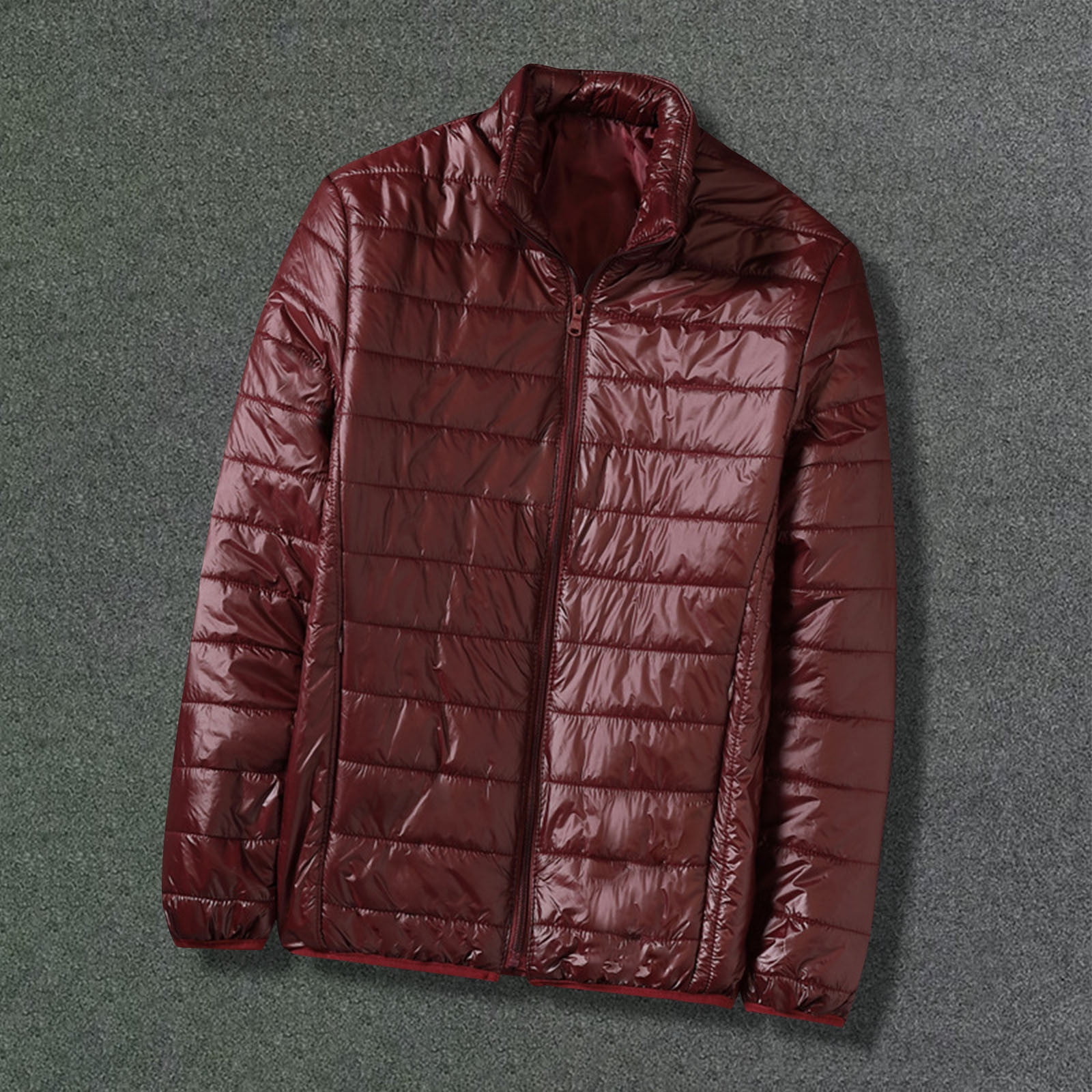 Awdenio Winter Jackets for Men Lightweight Packable Accent Puffer ...