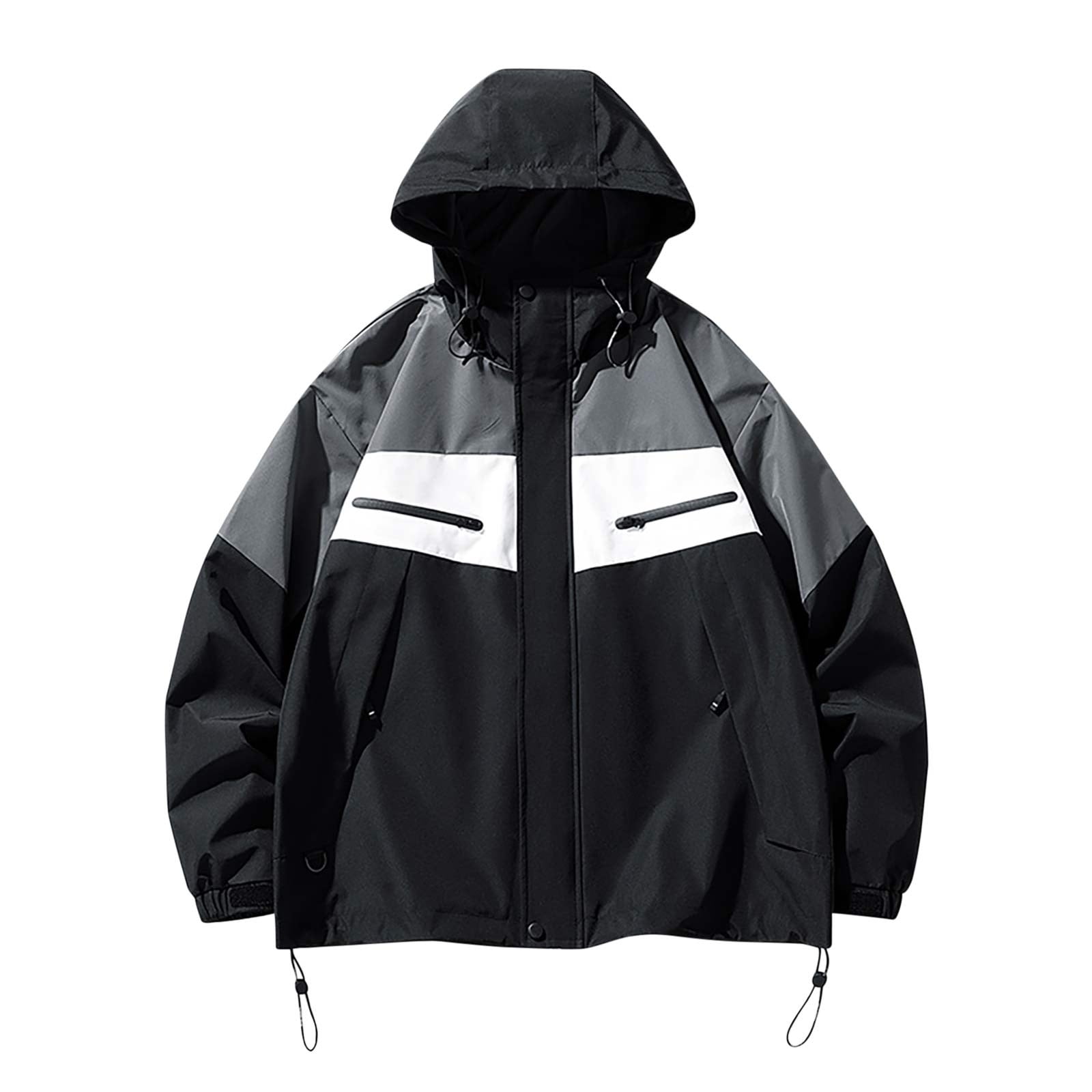 Awdenio Winter Warm Coats for Men New Style Zipper Opening Upper Outer ...