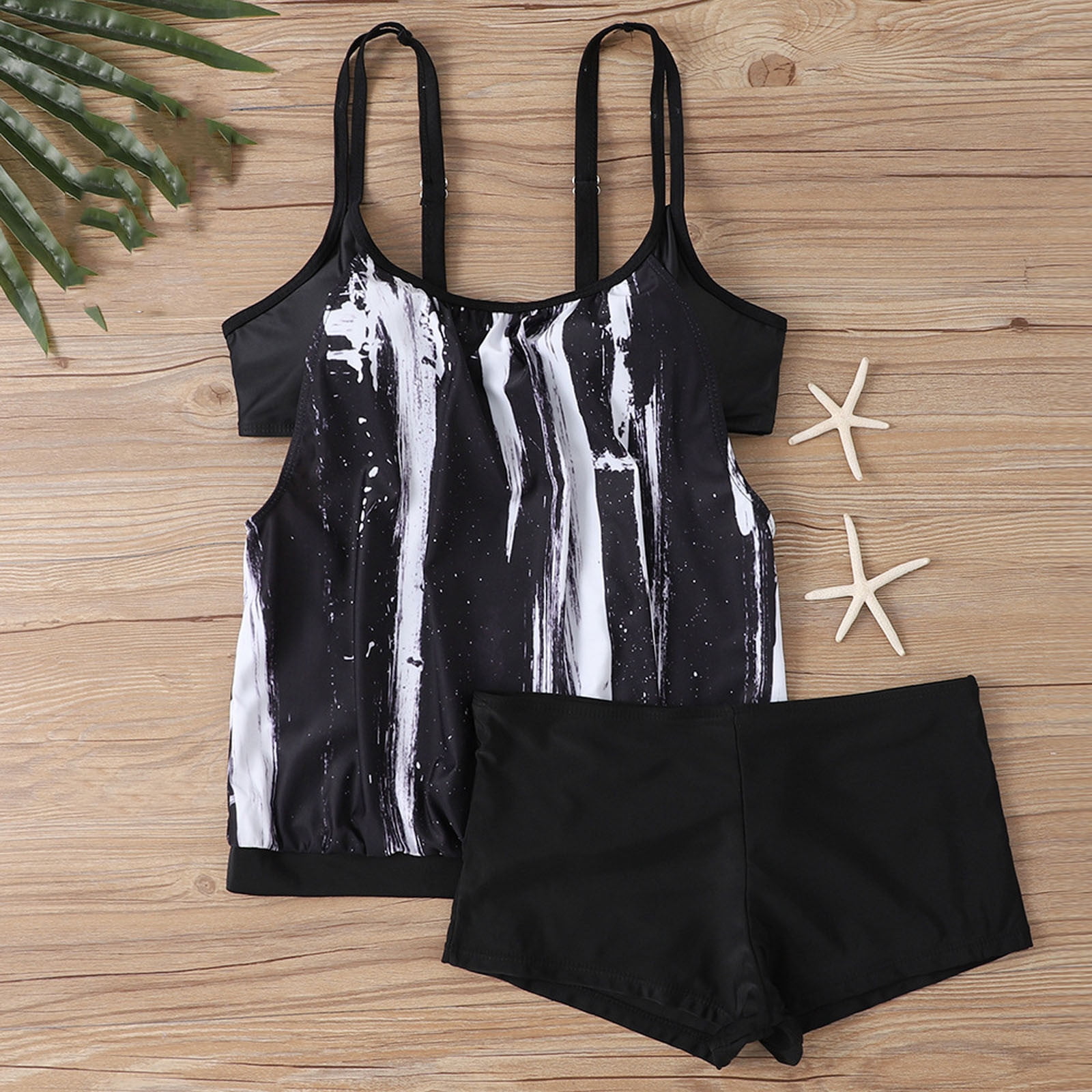 Awdenio Women's Swimwear Tankini Swimsuit Bathing Suit for Teen Girls ...