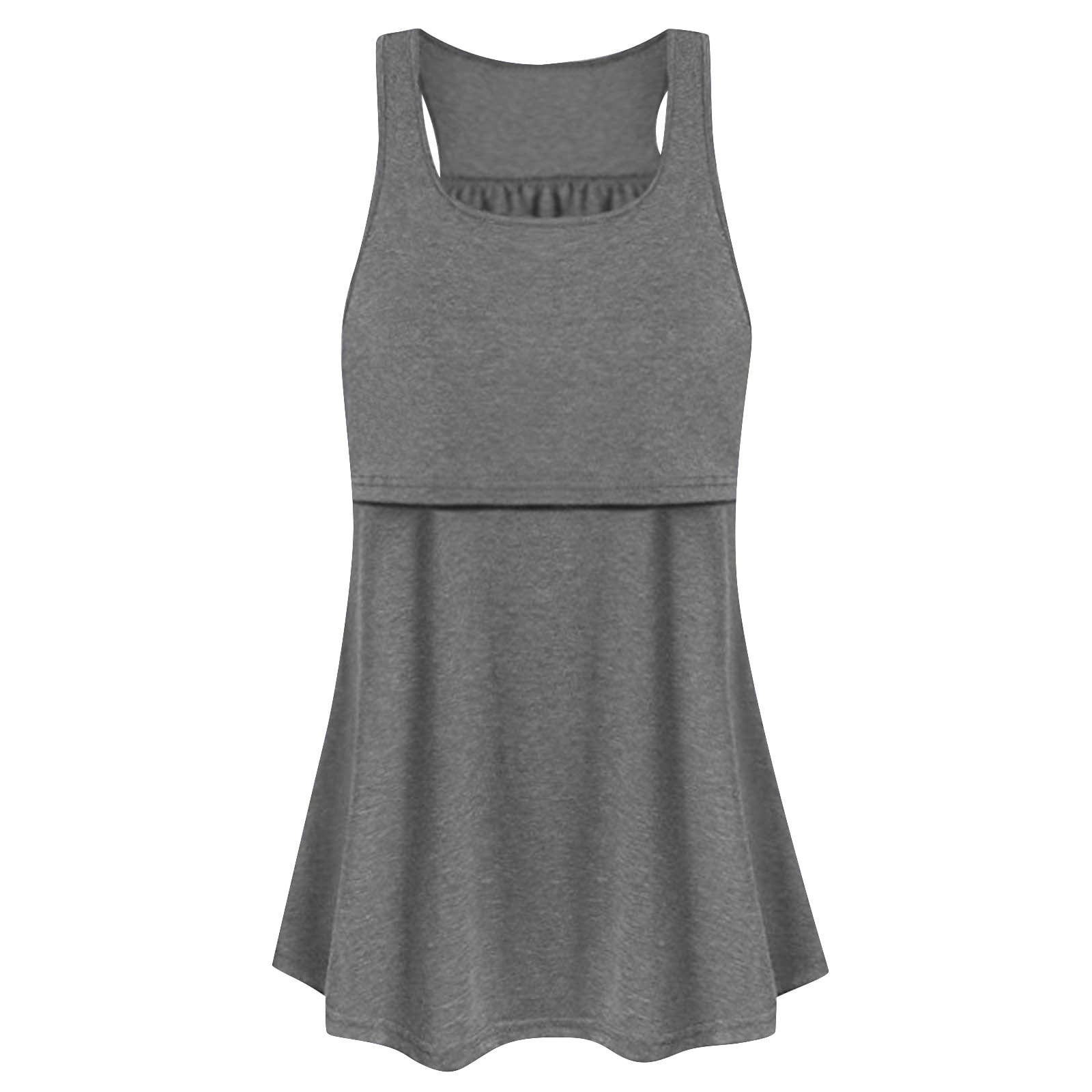 Awdenio Womens Maternity Dresses Pregnant Ladies Clothes Vest Dress ...