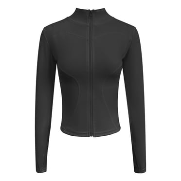 Puma Women's Zip Front Track Jacket Black Size 2X - Walmart.com