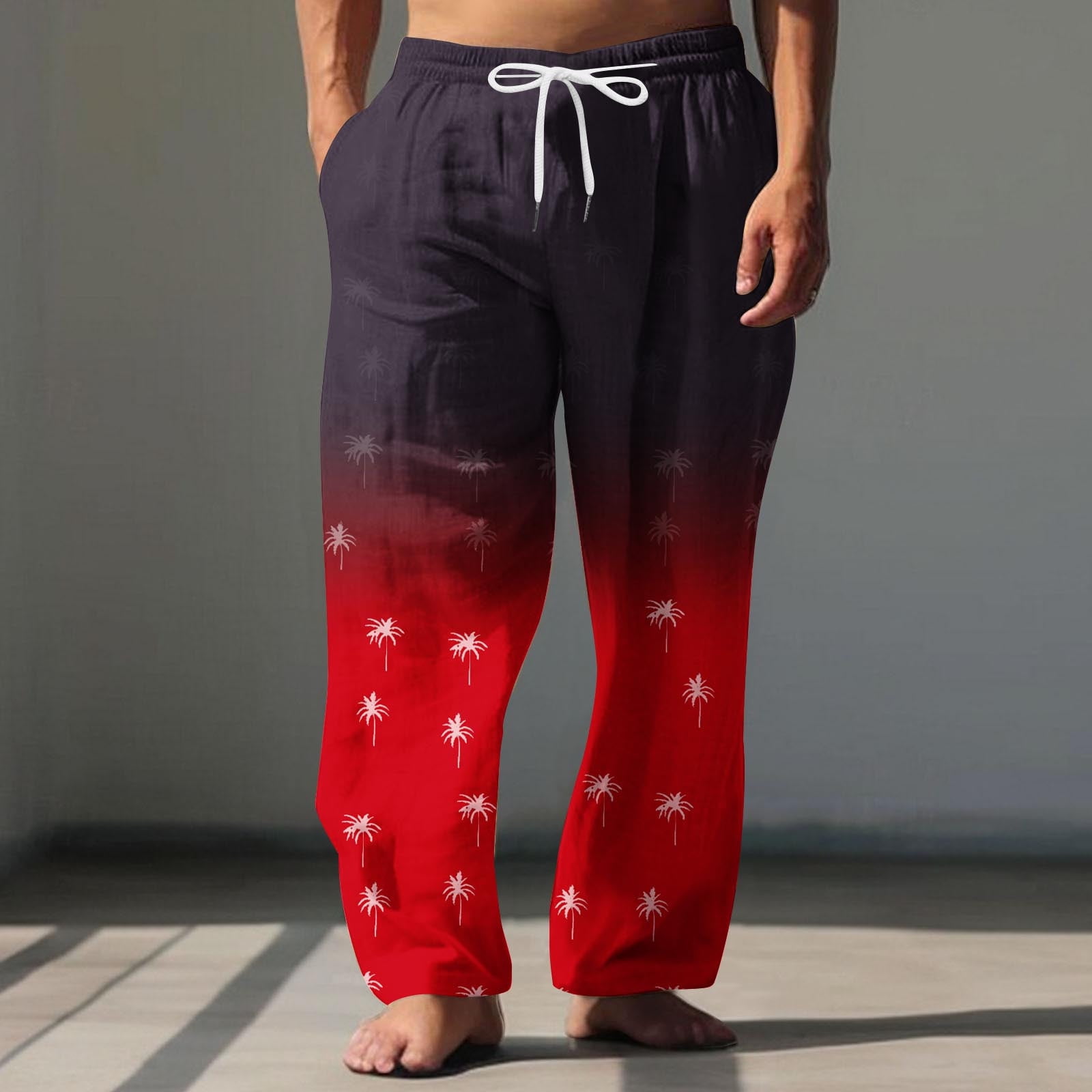 Awdenio Work Pants For Men Wide Leg Sweatpants High Waisted Baggy Lounge Pants Drawstring