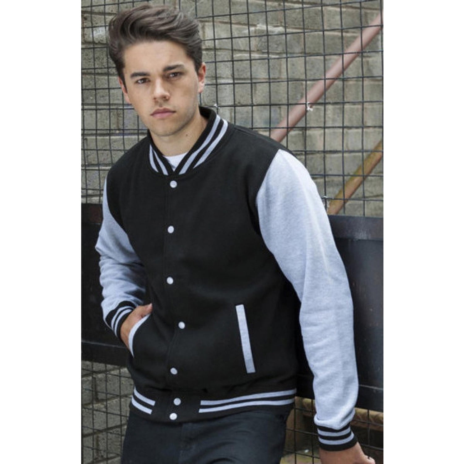 Awdis Varsity College Jacket - Walmart.com