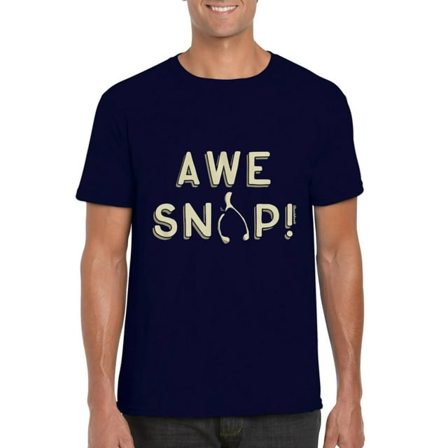 Awe Snap Funny Camera Fail Meme Humor Wordplay Graphic T-Shirt Design ...