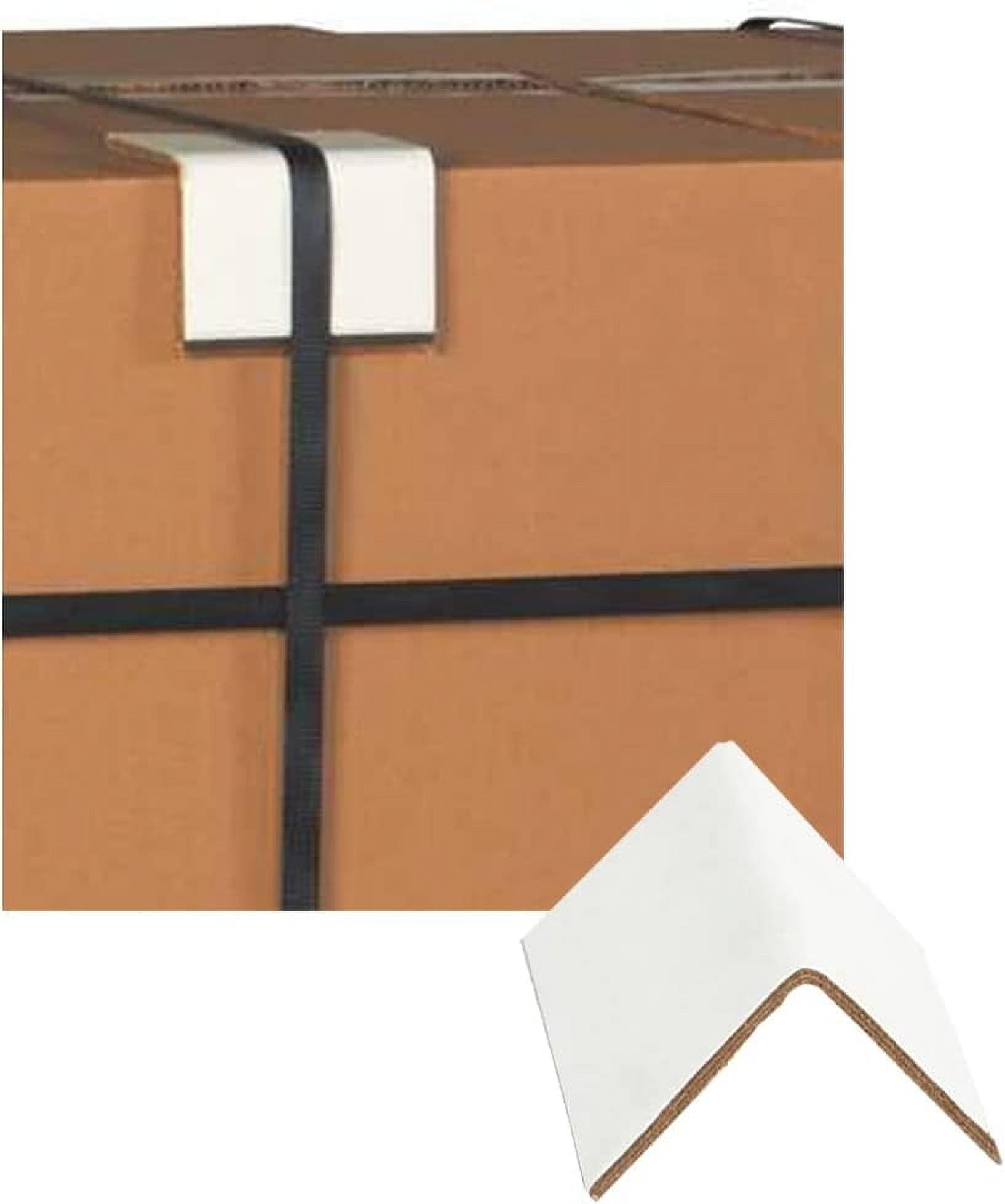 AwePackage Cardboard Edge Strapping Protectors 100 Pack - V board Edge ...