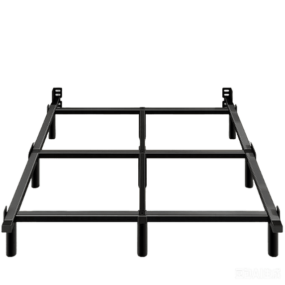 Awesofurni Bed Frame, Basics Metal Bed Frame for Box Spring and ...