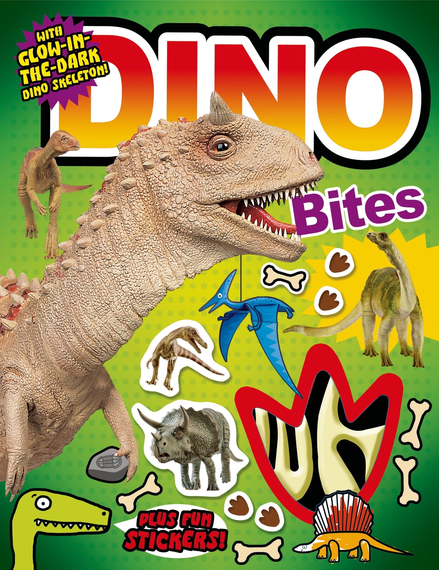 Awesome Activities: Dino Bites : with Glow-in-the-Dark Dino Skeleton ...