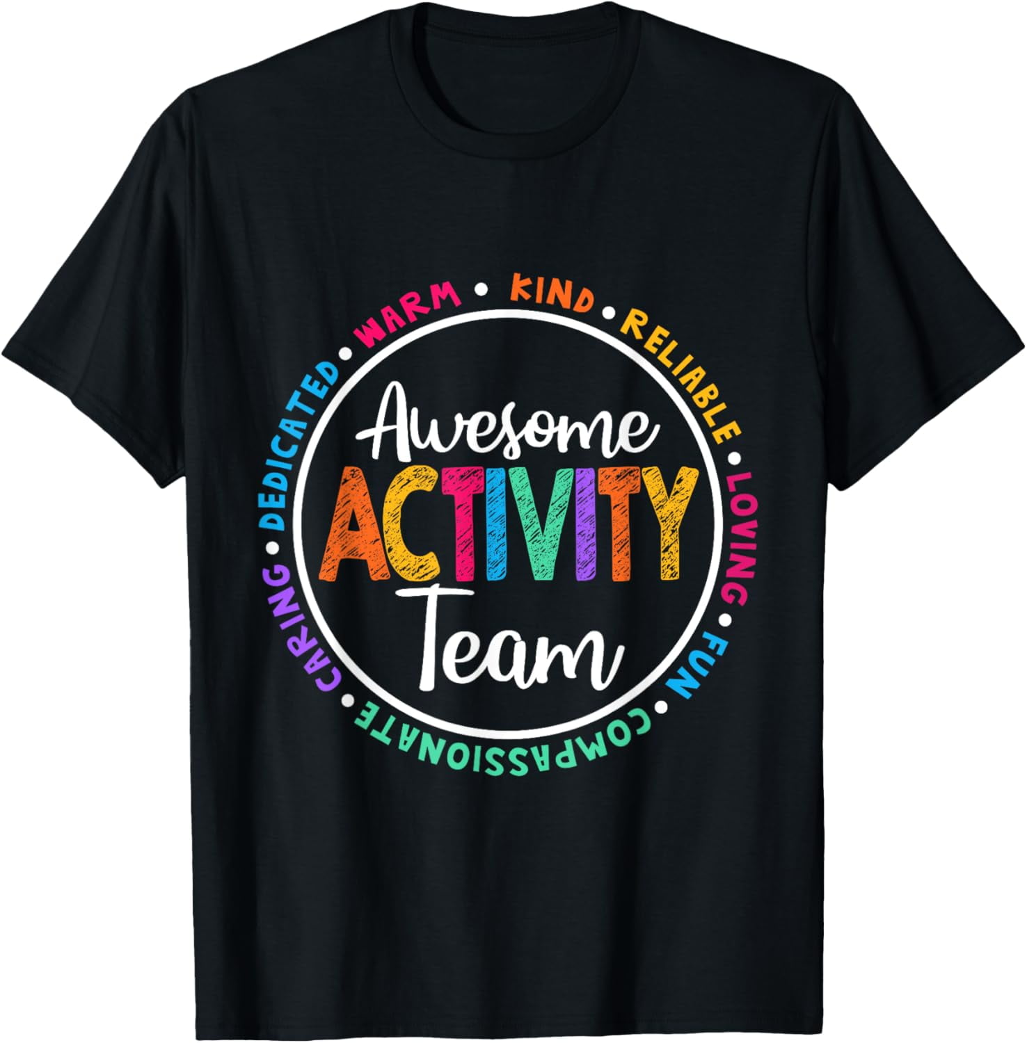 Awesome Activity Team Squad Professionals Week Director Crew T-Shirt ...