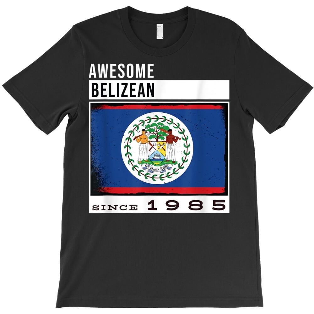 Awesome Belizean Since 1985 Funny Belizean 37th Birthday Graphic H14305 ...
