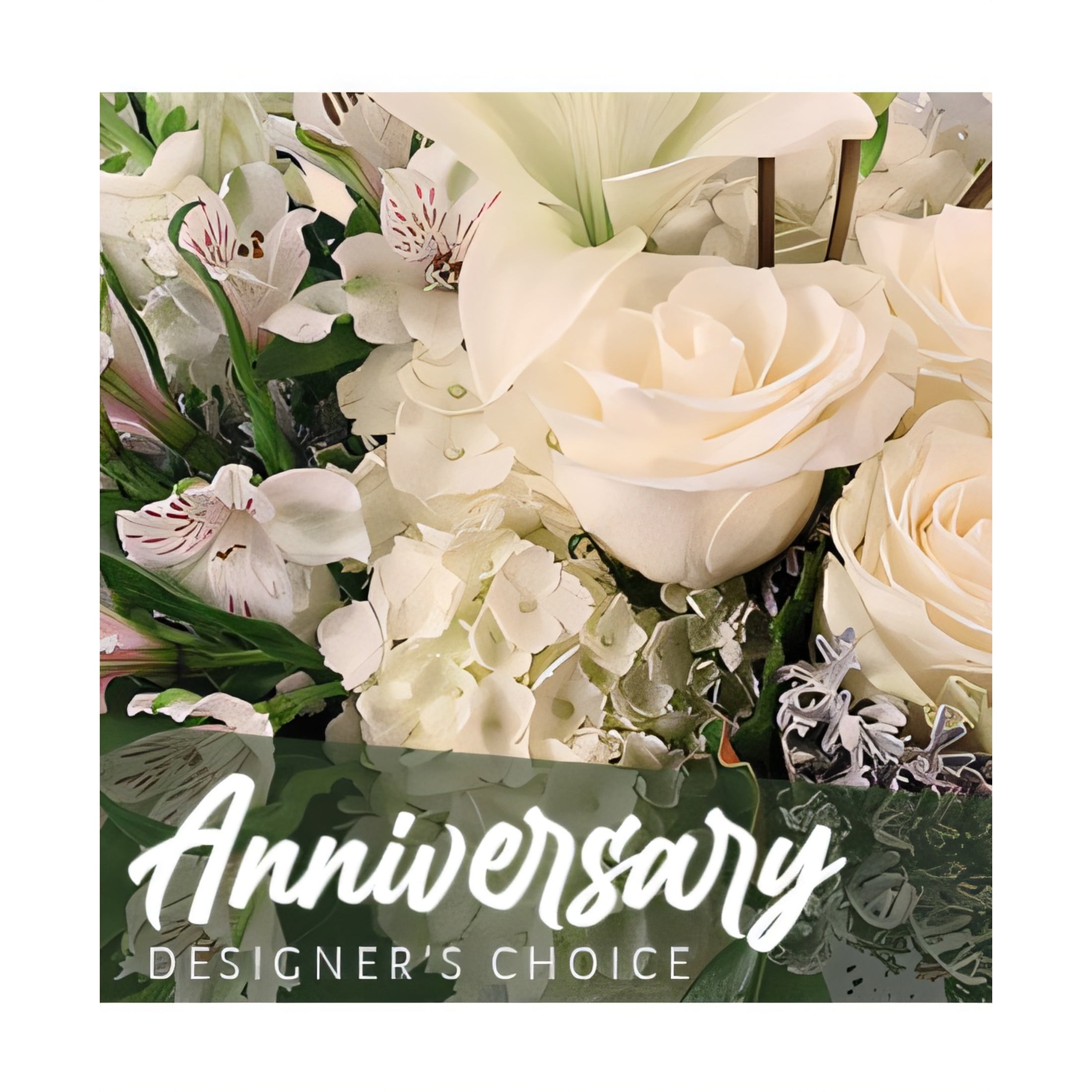 Awesome Blossom Florist Anniversary Flowers - Deluxe - Walmart.com