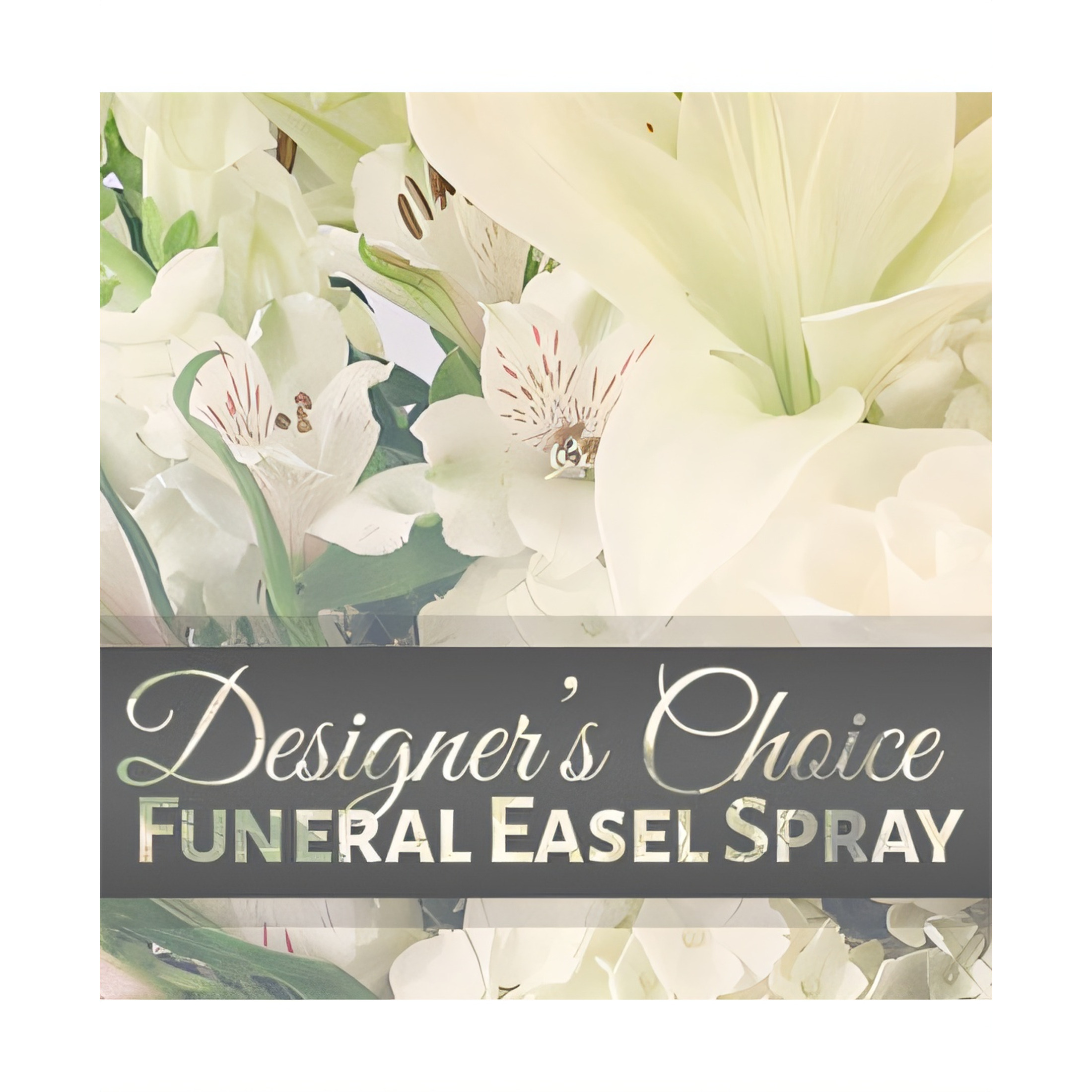 Awesome Blossom Florist Funeral Easel Spray - Premium - Walmart.com