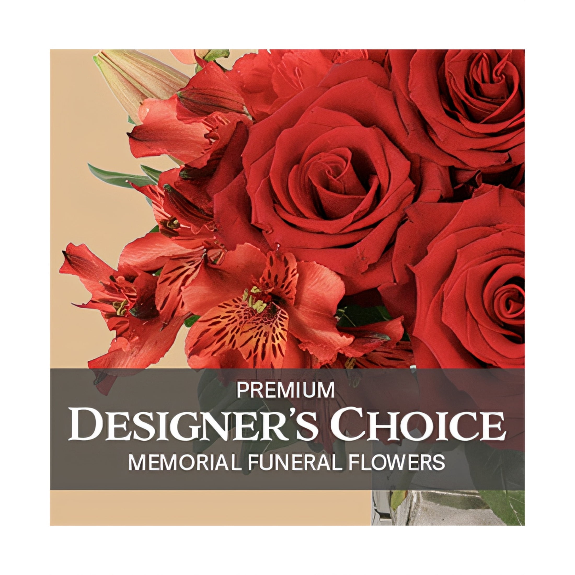 Awesome Blossom Florist Premium Memorial Flowers - Premium - Walmart.com