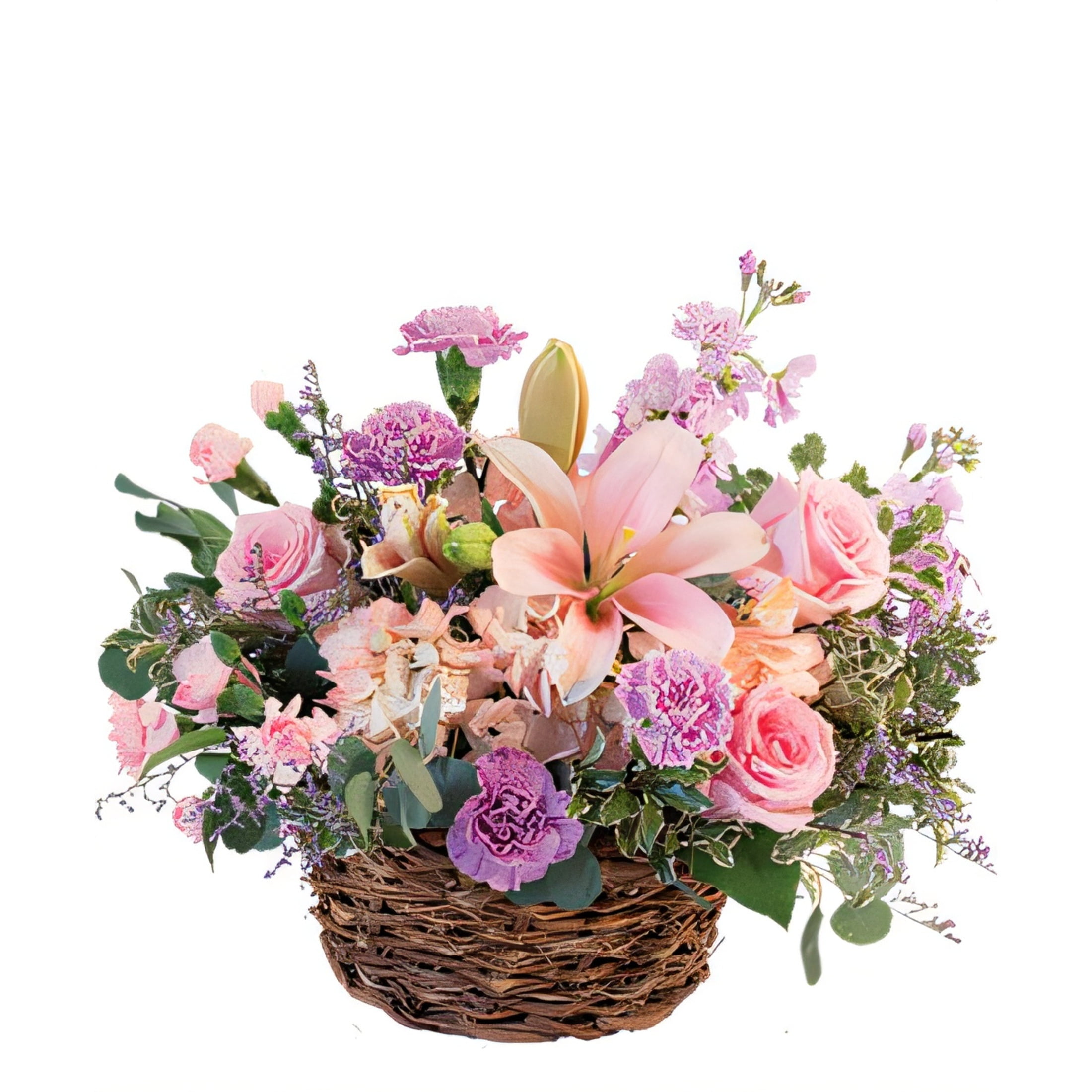 Awesome Blossom Florist Pretty with Pinks - Deluxe - Walmart.com