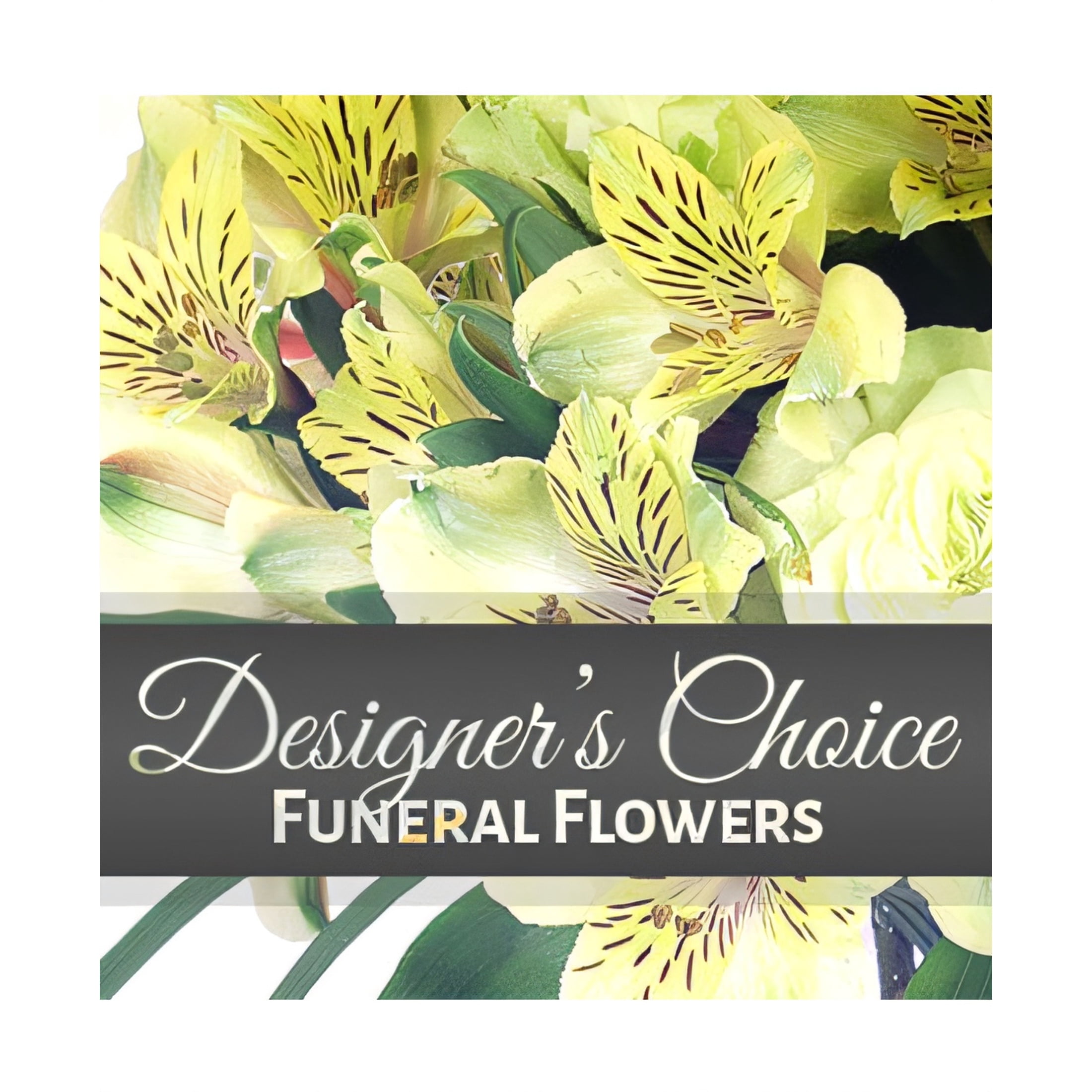 Awesome Blossom Florist Tasteful Funeral Florals - Size - Walmart.com