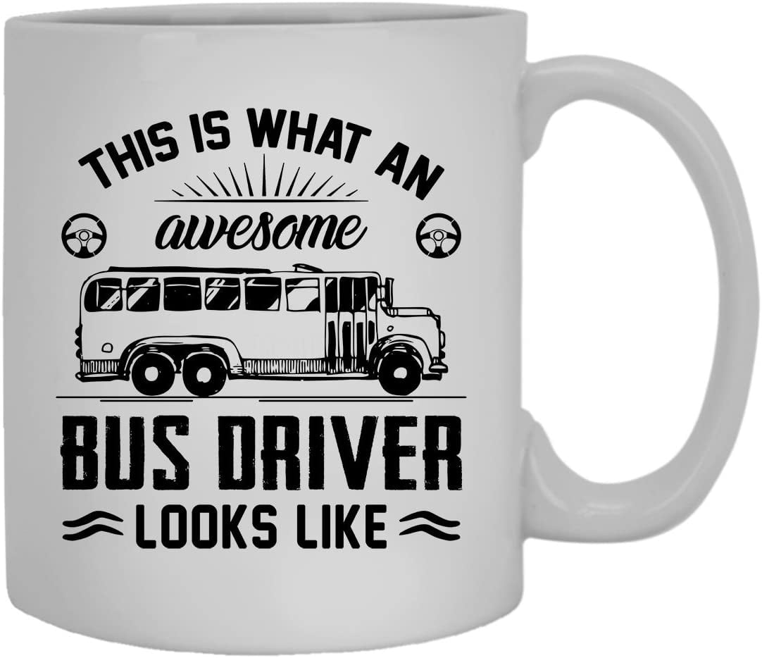 Awesome Bus Driver Coffee Mug, Teacup, Large Coffee Mug 11 oz - Walmart.com