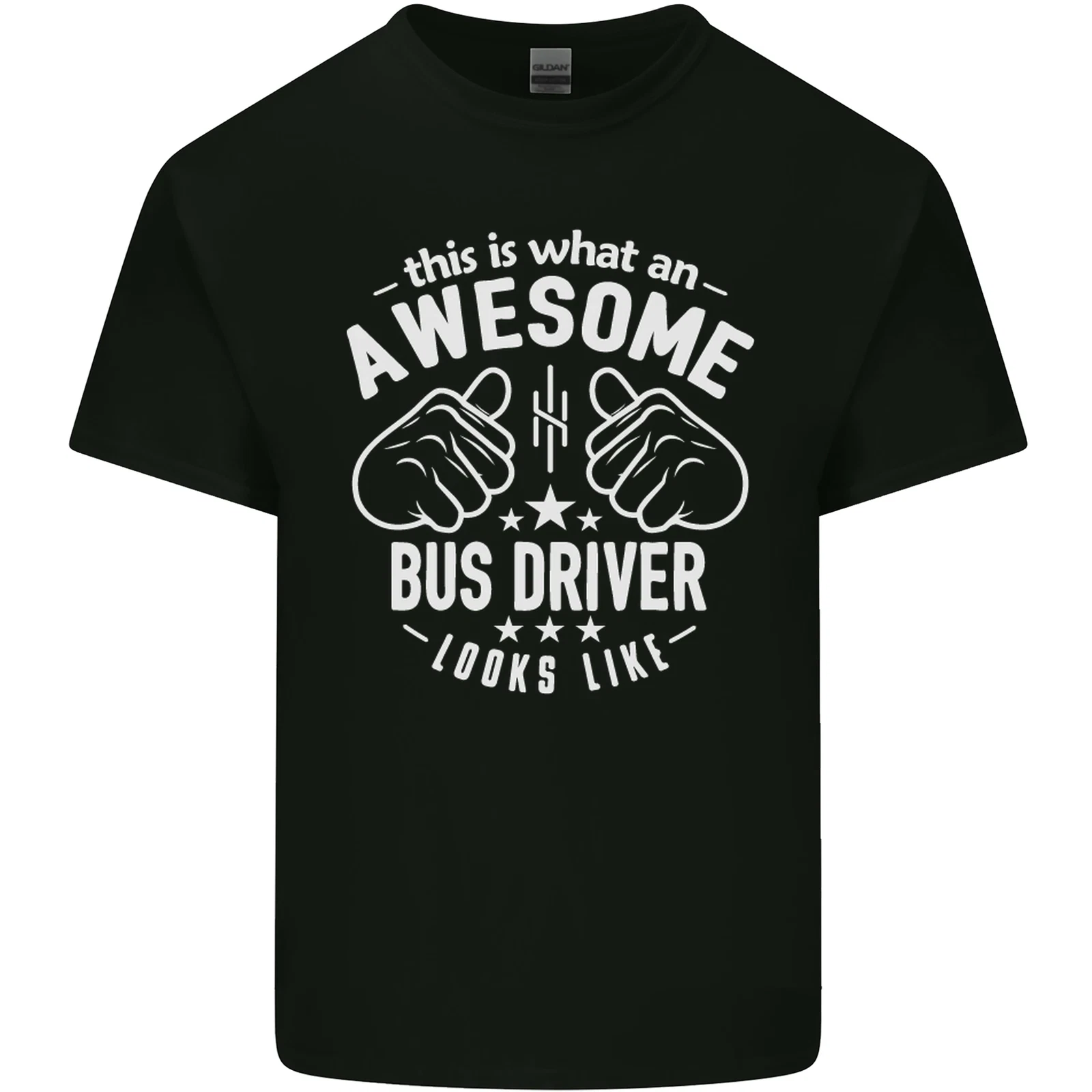 Awesome Bus Driver School Transport Job Humor Graphic Top Unisex T ...