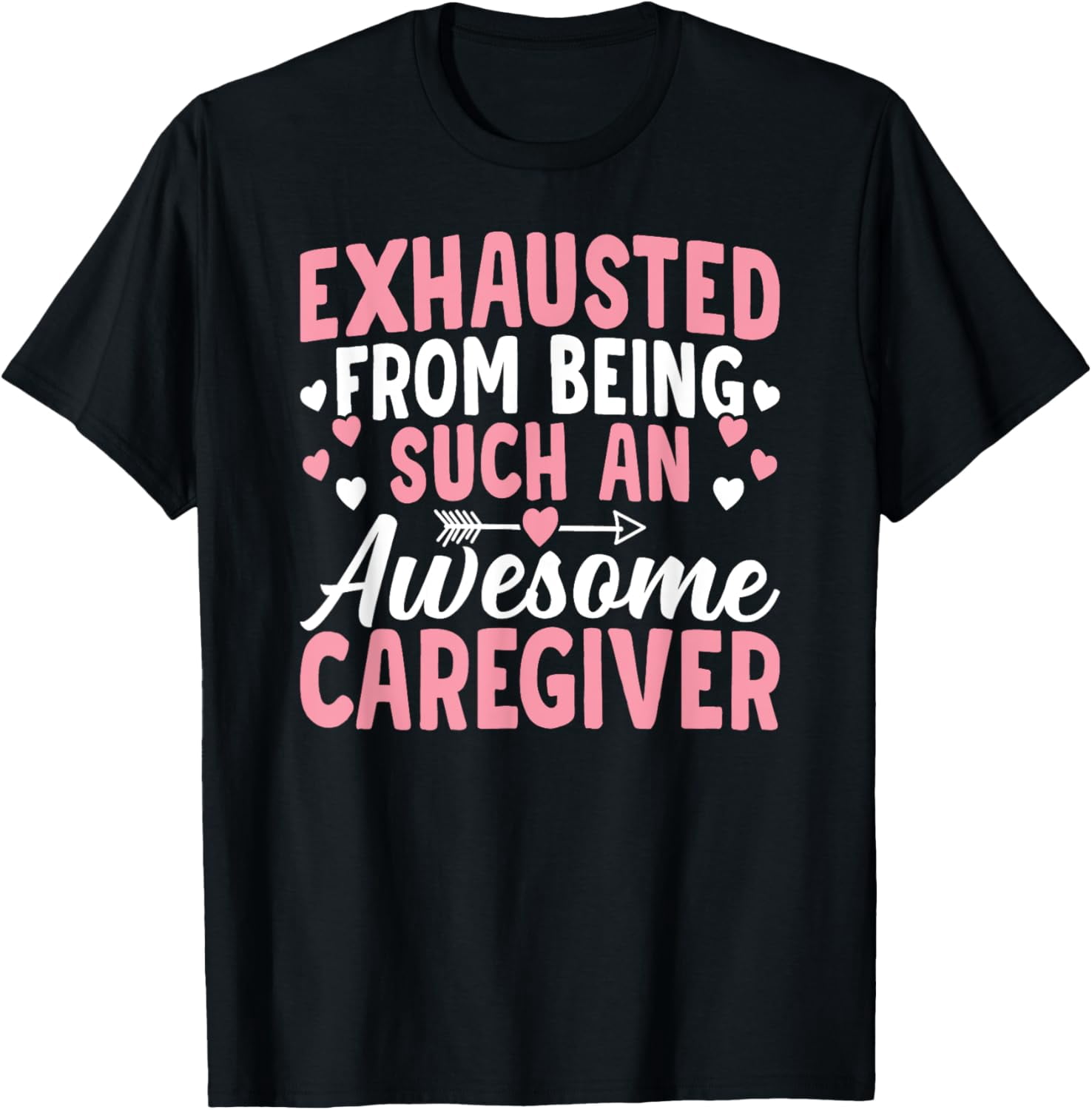 Awesome Caregiver Caregiving Nursing Expert Nurse Caretaker T-Shirt ...