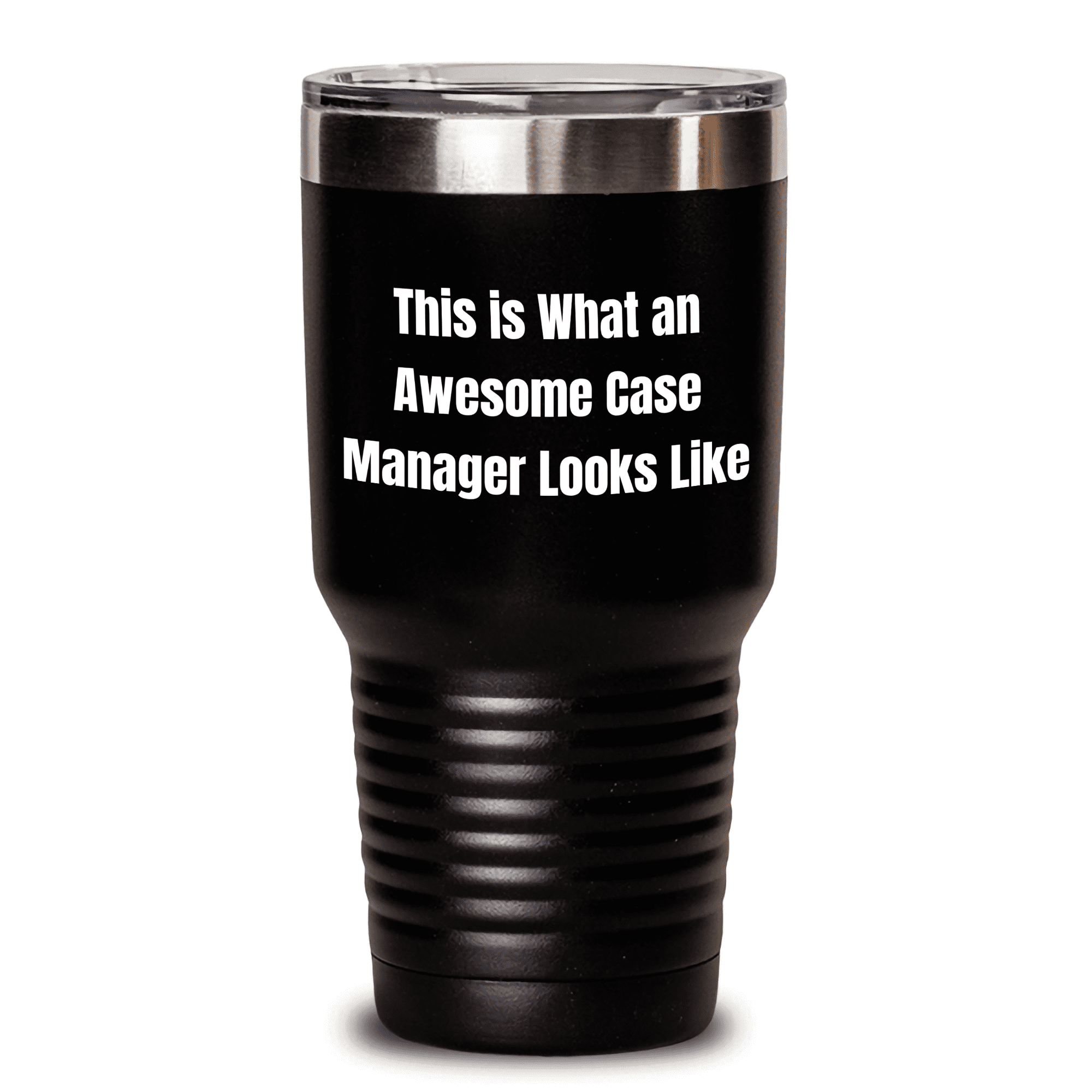 Awesome Case Manager Gifts, Funny Quote Tumbler, 20oz/30oz Stainless ...