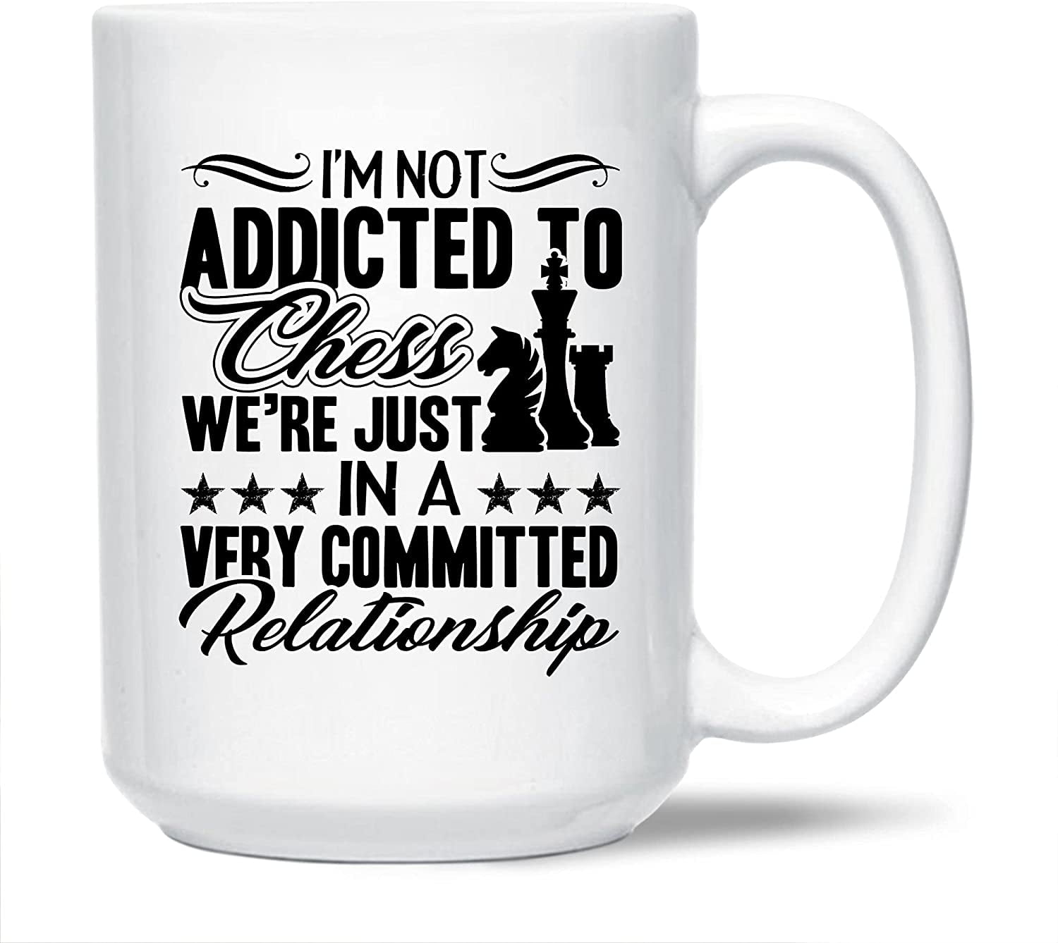 Awesome Chess Decorative Mug, I'm Not Addicted To Chess Pottery Teacup ...