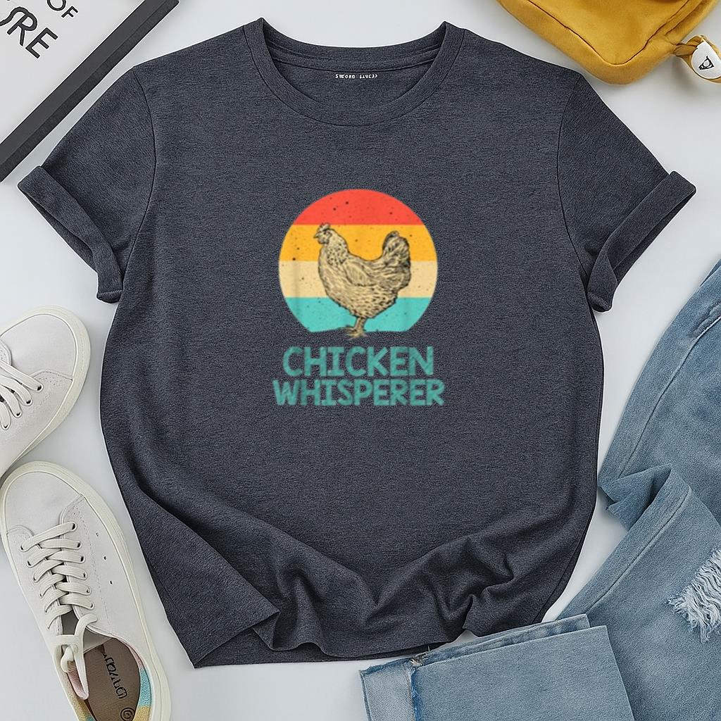 Awesome Chicken Whisperer Graphic For Men Women Chicken Farm Lovers ...