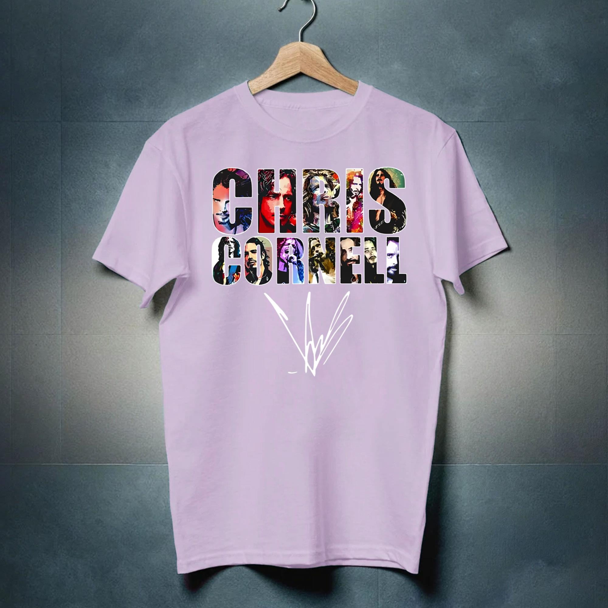 Awesome Chris Cornell With Signature T Shirt Size S-4XL NL1540-TH29712 ...