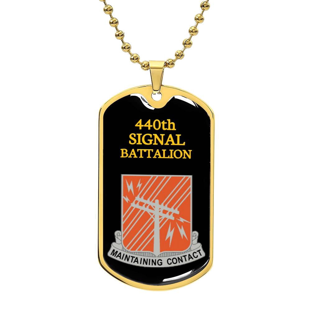 Awesome Dog Tag For 440th signal battalion - Graphic Military Dog Tag ...