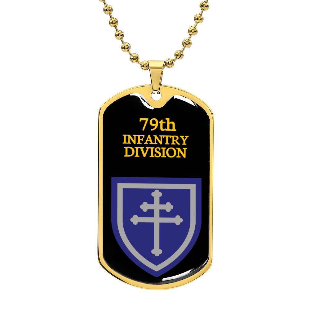 Awesome Dog Tag For 79th Infantry division - Graphic Military Dog Tag ...