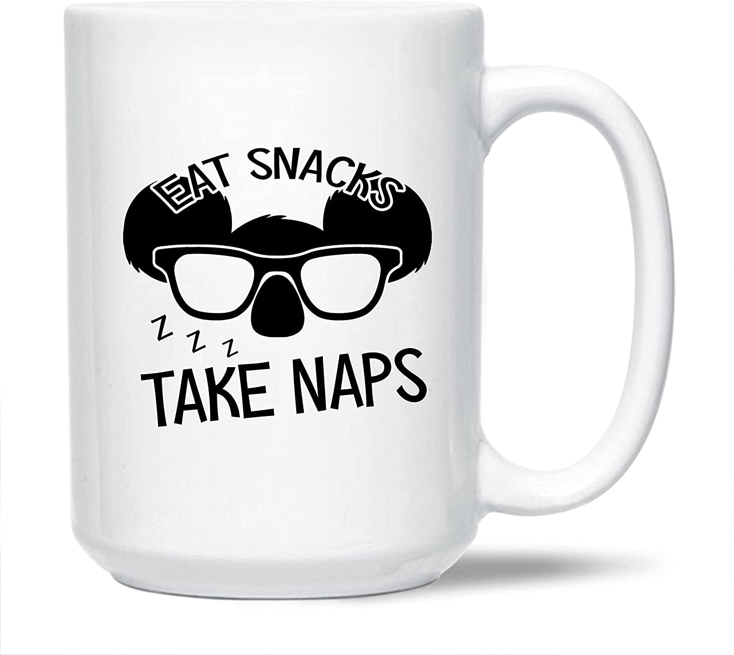 Awesome Eat Snacks Take Naps Pottery Coffee Mug, Koala Tea Mug, Koala ...