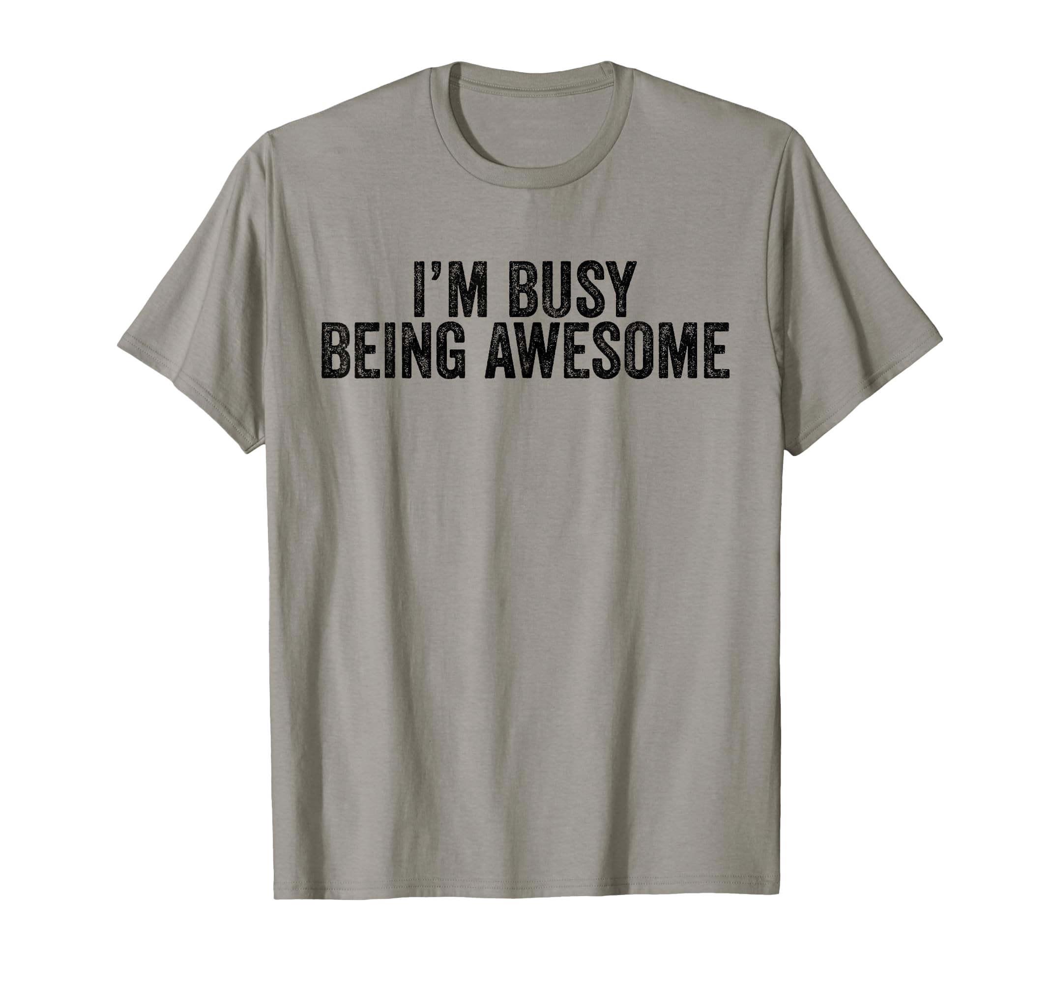 Awesome Funny Sarcastic Vintage Text T-Shirt for Casual Wear - Walmart.com