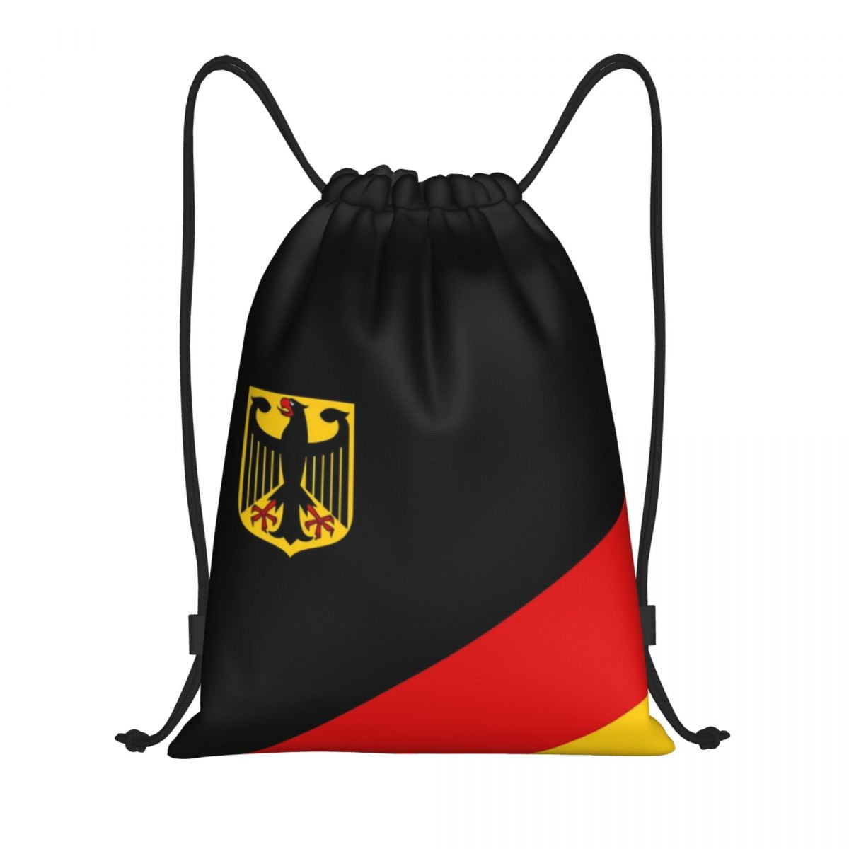 Awesome German Flag Stripe Drawstring Backpack Women Men Gym Sport ...
