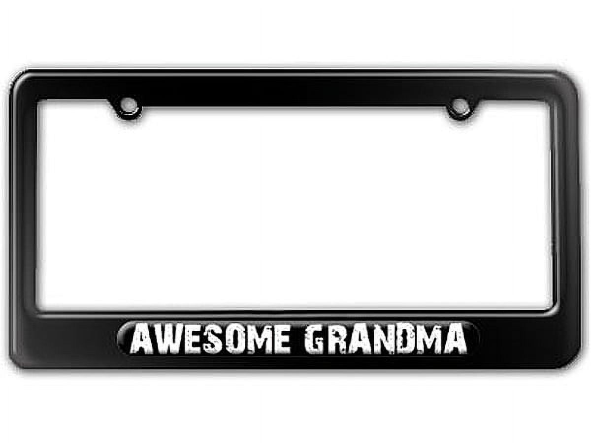 Awesome Grandma License Plate Frame - Walmart.com
