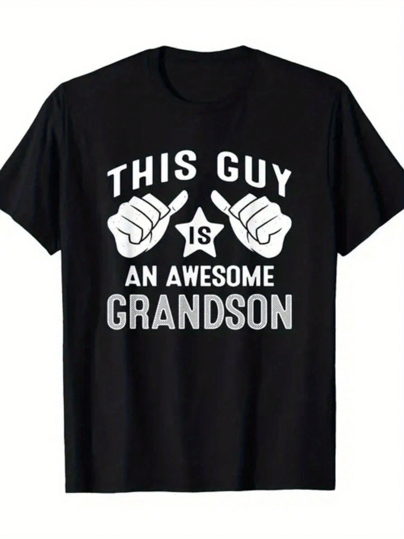 Awesome Grandson Graphic T-Shirt - "This Guy Is an Awesome Grandson ...