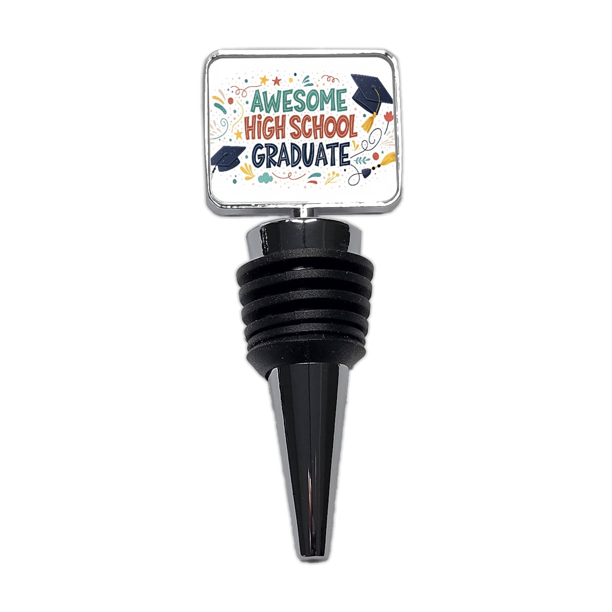 Awesome High School Graduate Graduation Inspirational Wine Bottle ...