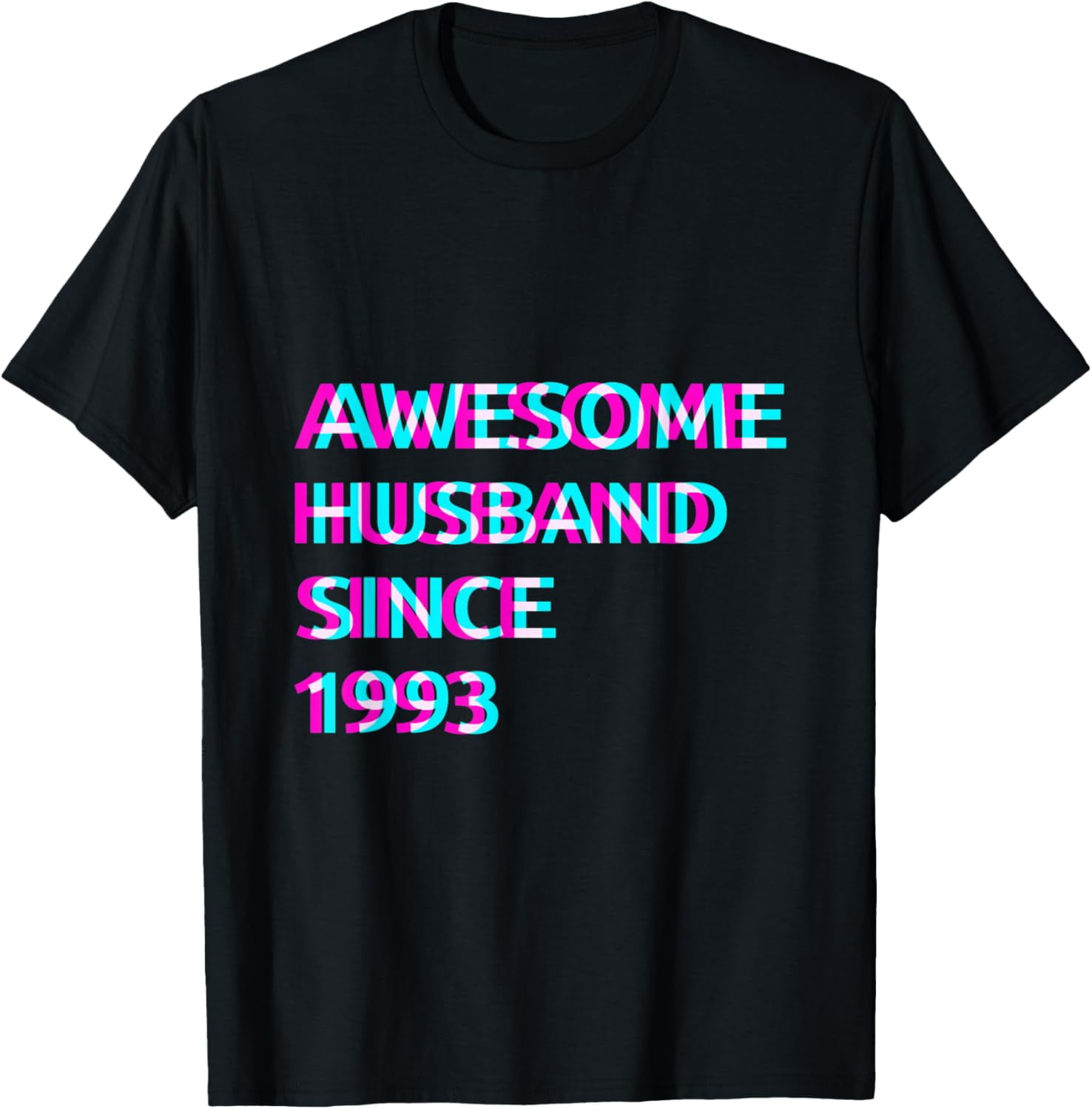 Awesome Husband Since 1993 - 28th Wedding Anniversary T-Shirt - Walmart.com