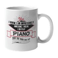 ThisWear Music Lovers Gifts Music Notes Mug Music Themed Gift Music ...