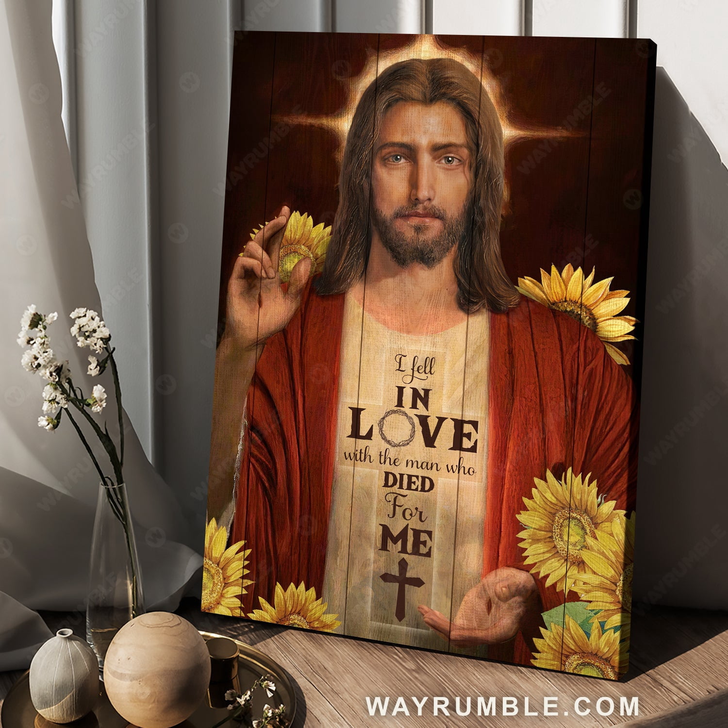 Awesome Jesus Artwork Sunflower Infinite Halo Jesus Drawing - Jesus ...