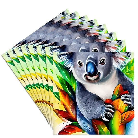 3drose, Awesome Koala Australian Bear Animal. Cool Digital Art, Gift ...