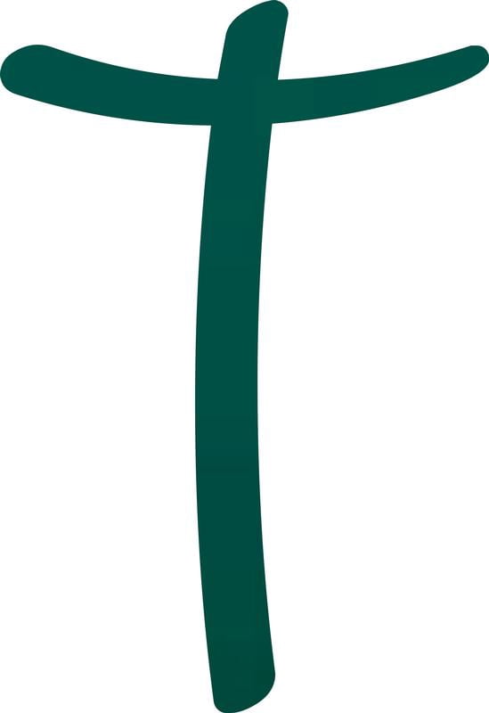 Awesome Life Craft, Acrylic Letter T Script, 4'' Tall Frosted Teal ...