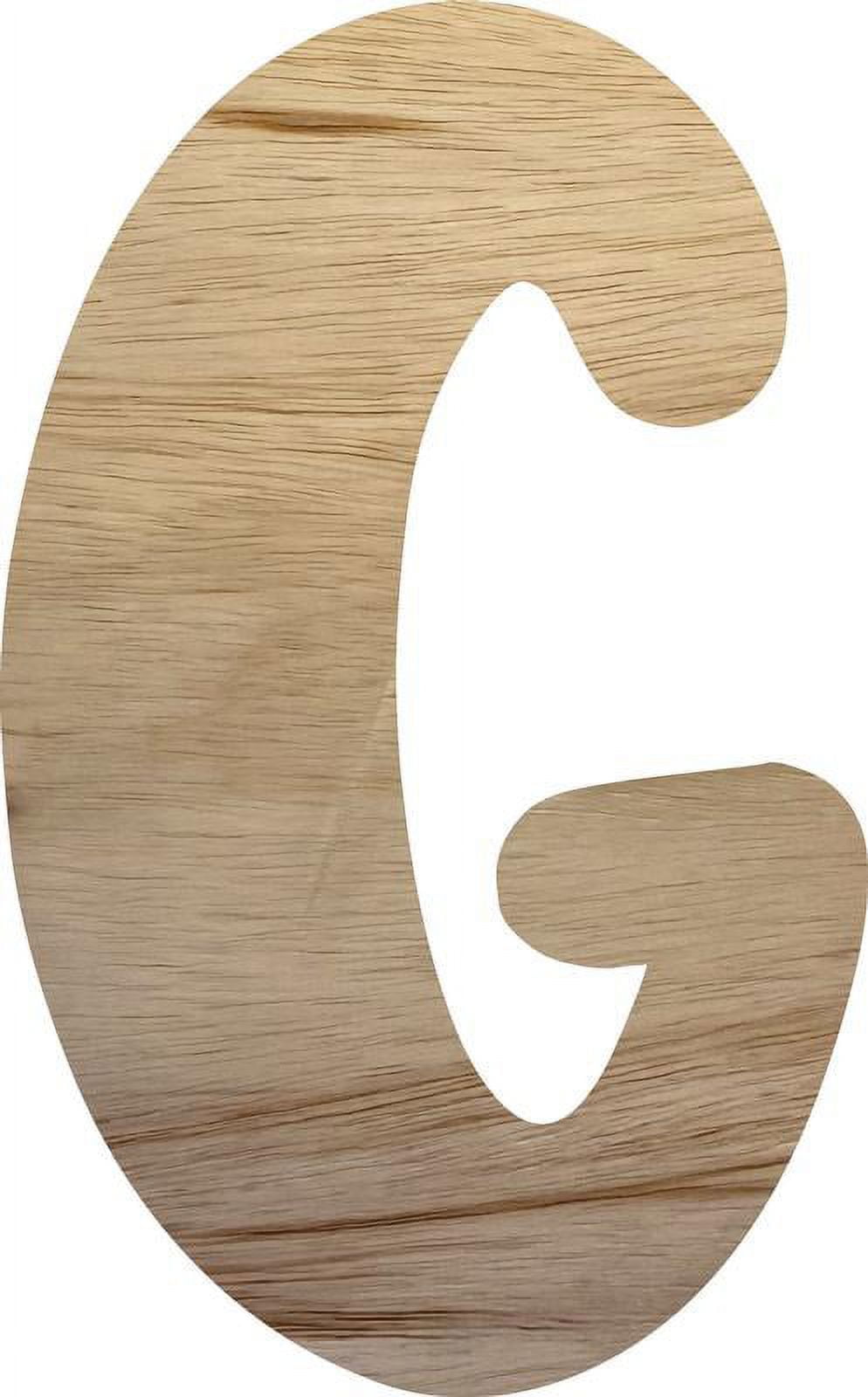 Awesome Life Craft Wooden Letter G, 10'' tall Wood Craft Letter, Bright ...