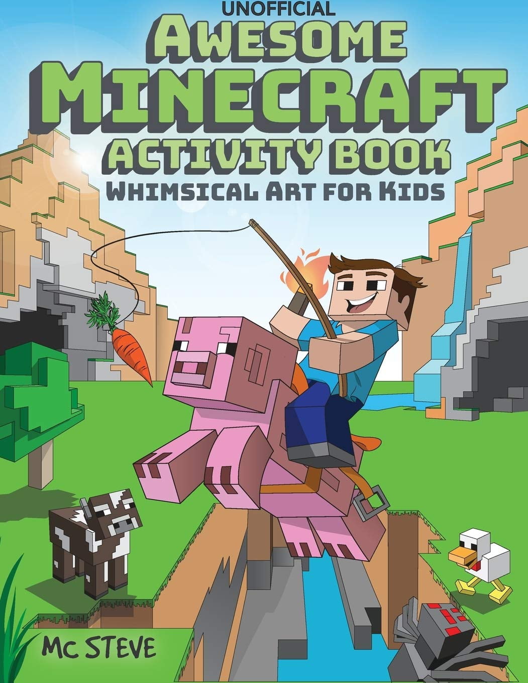 Awesome Minecraft Activity Book: Whimsical Art for Kids (Paperback ...