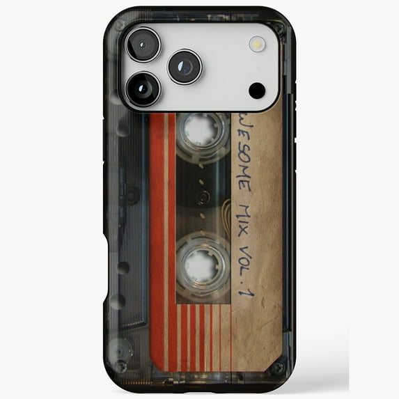 Awesome Mix Replica Retro Cassette Artwork Phone Case Compatible across ...