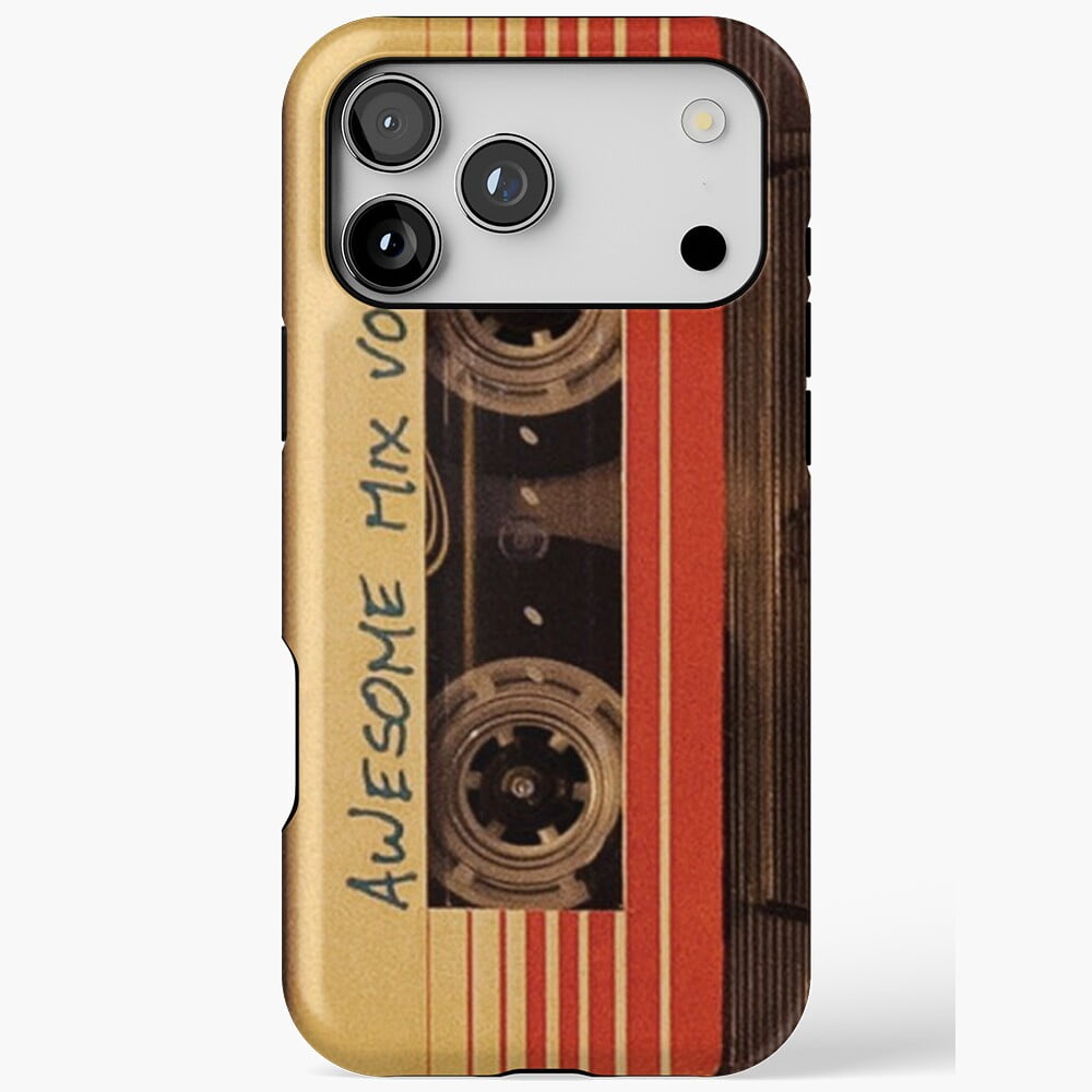Awesome Mix Vol 1 Retro Tape Phone Cover for iPhone 11 12 13 14 15 16 ...