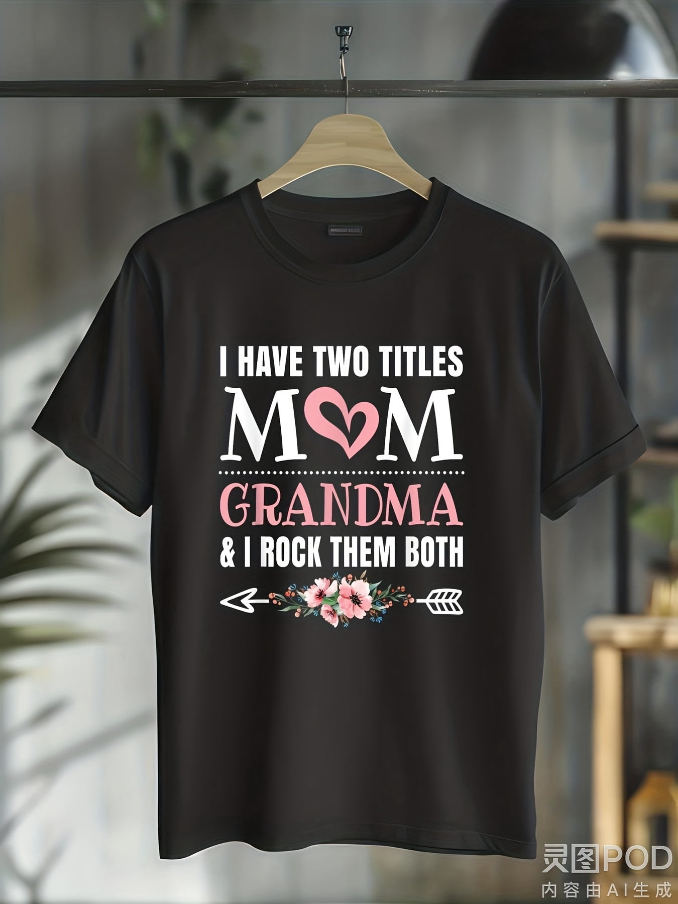 Awesome Mom & Grandma T-Shirt, Funny Mother's Day Gift for Grandmothers ...