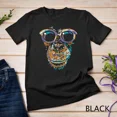Awesome Monkey With Glasses Face Animal Lover Cool Primate Unisex T ...