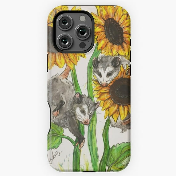 Awesome Opossum Funny Animal Art Phone Case Compatible with iPhone 11 ...